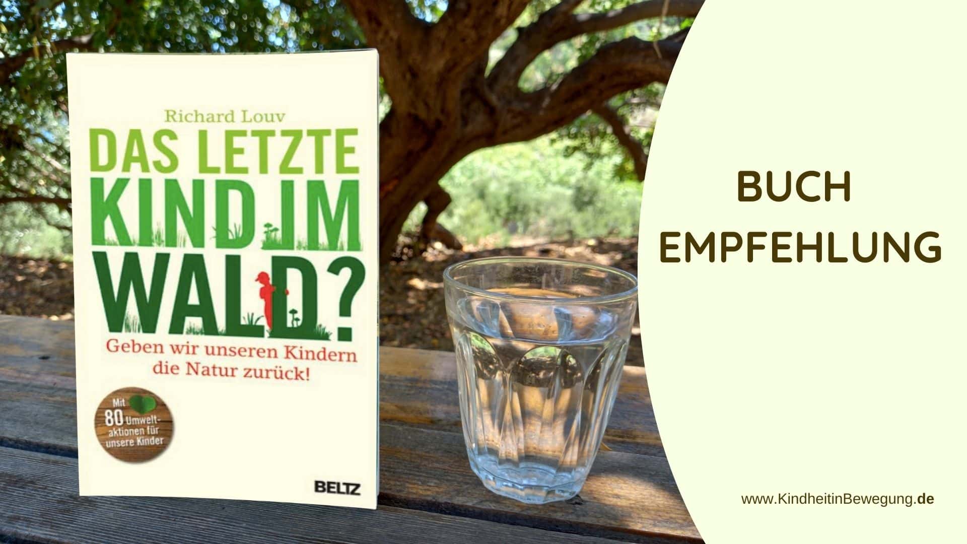 Buchempfehlung: "Das letzte Kind im Wald" von Richard Louv